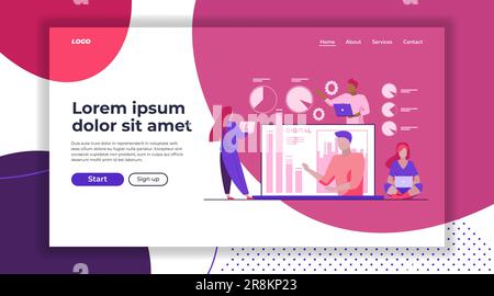Workgroup analyzing report Stock Vector Image & Art - Alamy