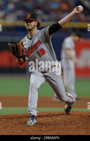Baltimore Orioles pitcher Cole Irvin delivers during the sixth inning ...