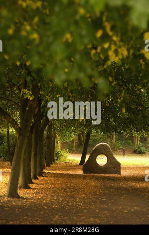 The Seeing Stone, Exhibition Park, Newcastle-upon-Tyne Stock Photo - Alamy
