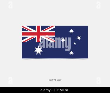 Australia Continent Rectangle flag icon Stock Vector Image & Art - Alamy