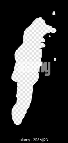 Stencil map of Colombia. Simple and minimal transparent map of Colombia ...