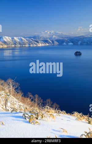 Lake Mashu and Mount Mashu Morning Stock Photo - Alamy