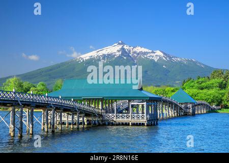 Mt. Iwaki and Tsugaru Fujimi Lake Stock Photo - Alamy