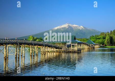 Mt. Iwaki and Tsugaru Fujimi Lake Stock Photo - Alamy