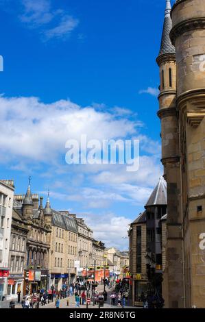 High Street, Inverness, Scottish Highlands, Scotland, United Kingdom ...