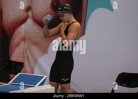 Melanie Henique, Women Heat 50m freestyle during the French Elite ...
