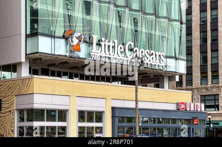 Little Caesars World Headquarters - DETROIT, UNITED STATES - JUNE 10 ...