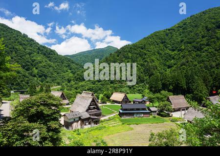 World Cultural Heritage Site Suganuma Gassho-Zukuri Village Stock Photo ...