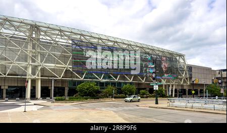 Huntington Place Convention Center - DETROIT, MICHIGAN - JUNE 10, 2023 ...