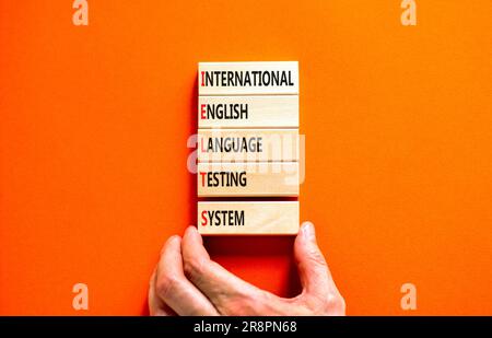IELTS symbol. Concept words IELTS international english language ...