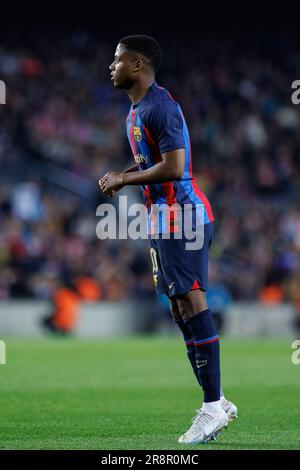 Ansu Fati (FC Barcelona, #10 Stock Photo - Alamy