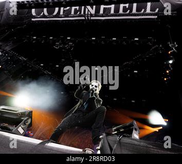 Copenhagen, Denmark, 17 June, 2023 Ghost performing at Copenhell ...