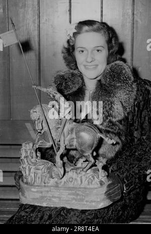 Cecilia Colledge, British figure skater Stock Photo - Alamy