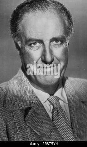 Sir Godfrey Tearle, British stage and film actor Stock Photo - Alamy