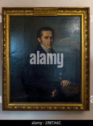 Carl Gustav Carus’ self-portrait from the 18th century presents the ...