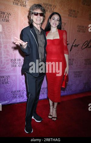 NEW YORK, NEW YORK - JUNE 22: Melanie Hamrick and Mick Jagger attend ...