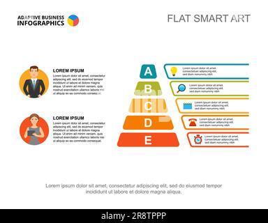 Two partners process chart template for presentation Stock Vector Image ...
