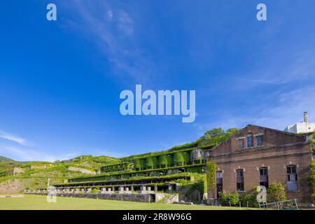 Ruins of Kitazawa Floating Ore Dressing Plant Stock Photo - Alamy