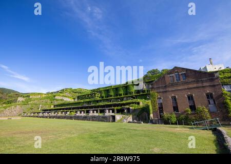 Ruins of Kitazawa Floating Ore Dressing Plant Stock Photo - Alamy