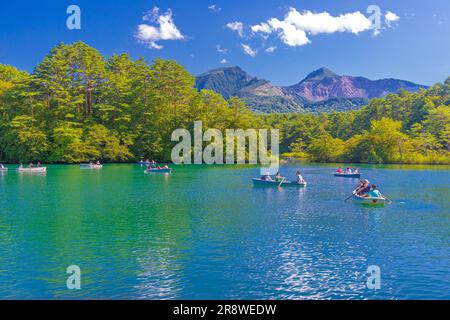 Bishamon-numa and Mt Stock Photo - Alamy
