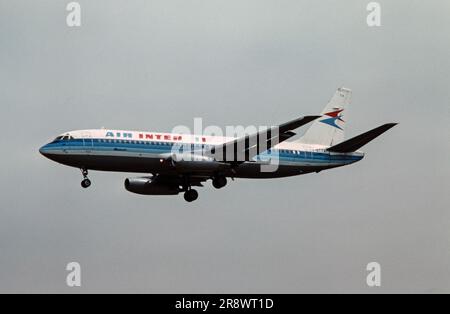Dassault Mercure of Air Inter Stock Photo - Alamy