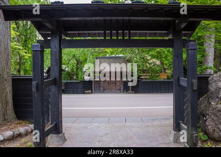 Aoyanagi House in Kakunodate Buke Yashiki Stock Photo - Alamy