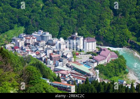 Unazuki Onsen hot springs Stock Photo - Alamy