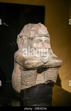 Figure of Xiuhtecuhtli, god of fire, archaeological site and museum of ...