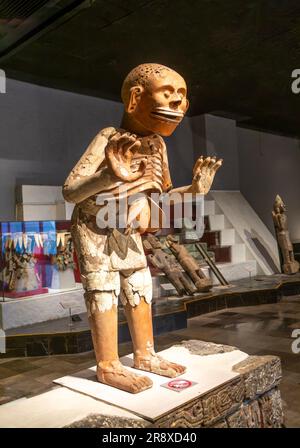 Mictlantecuhtli, Aztec god of death, archaeological site and museum of ...