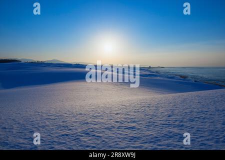 Tottori Sand Dunes in Winter Stock Photo - Alamy