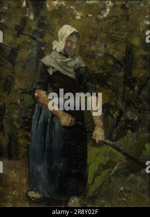 Art - Richard Nicolaus Roland Holst painting - Geketende man met ...