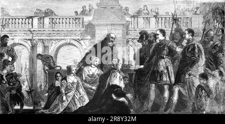 'Family of Darius before Alexander'. After battle of Issus (333 BC ...