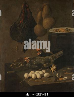 Still Life with Chickens and Eggs, Giovanni Battista Recco, 1640 - 1660 ...