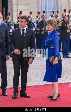 Tunisian President wife Ichraf Chebil Saïed leaves a polling station ...