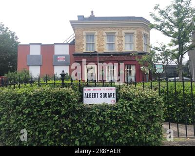 The Eastenders sign. HERTFORDSHIRE, UK: EYE-OPENING pictures of one of ...