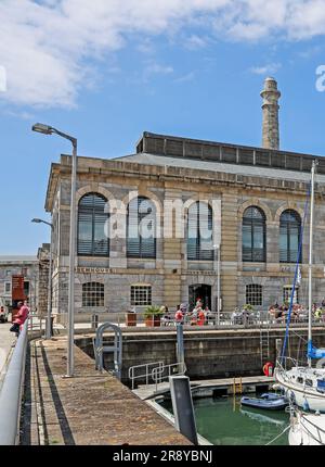 The Brewhouse building at the Royal William Yard in Stonehouse Plymouth ...