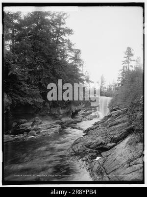 The Gorge at Belden's Falls, Green Mountains, between 1900 and 1906 ...