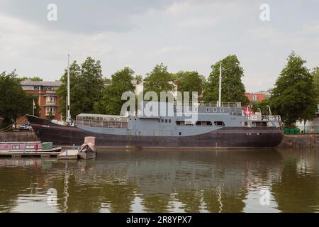 The Thekla, also know as the Thekla Social, in the floating harbour in ...