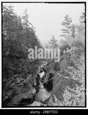 In Cavendish gorge, Vt., between 1900 and 1906 Stock Photo - Alamy