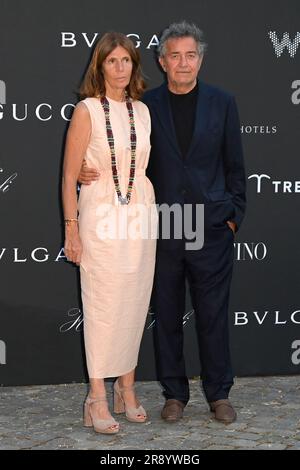 Pietro Valsecchi mit Ehefrau Camilla Nesbitt bei der 20. McKim Medal ...