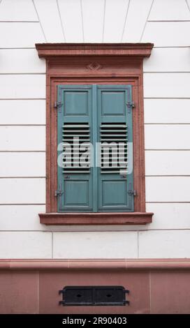 Old windows and shutters in Speyer, Germany Stock Photo - Alamy