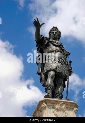 Augustus fountain in Augsburg (Bavaria) (Germany Stock Photo - Alamy