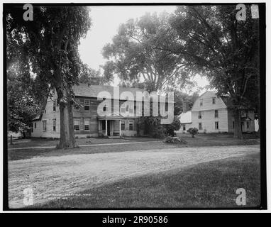 Old Fray [sic] House, Deerfield, Mass., built in 1698, c1900 Stock ...