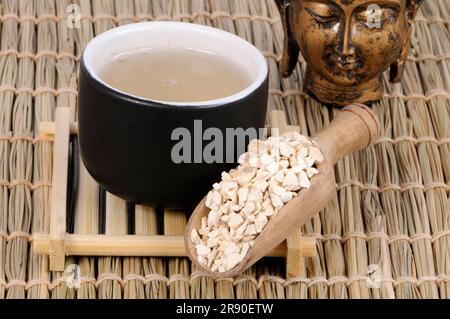 Cup of Dahurian Angelica Tea (Angelicae dahuricae Radix), Bai Zhi Stock ...