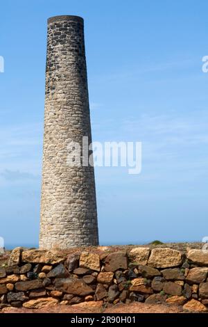 former copper and tin mine, Levant Mine, St Just in Penwith, Cornwall ...
