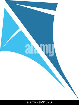Kite illustration logo vector design Stock Vector Image & Art - Alamy