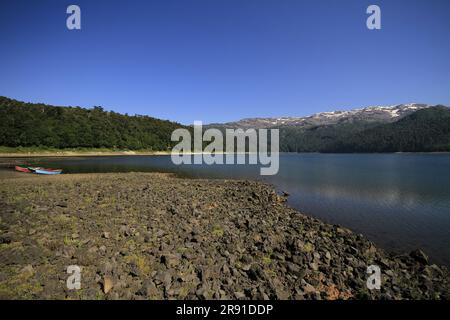 Parque Nacional Conguillo Chile Stock Photo - Alamy