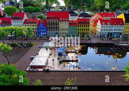 BILLUND, DENMARK –21 AUG 2022- View of the Lego Campus, headquarters of ...