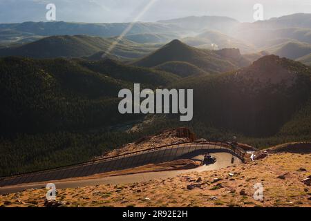 49 Robin Shute (GBR), Wolf TSC-FS, Unlimited, action during Pikes Peak ...
