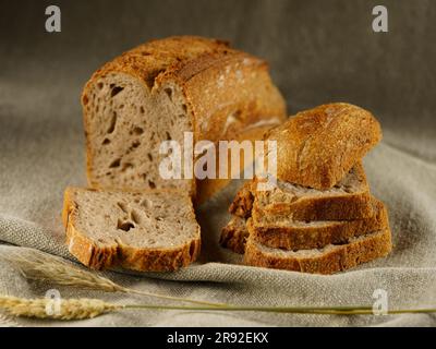 Rectangular sliced bread Stock Photo - Alamy